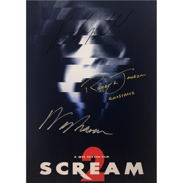Scream 2 Photo Wes Craven Autographed Signed