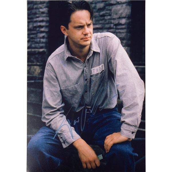 Shawshank Redemption Tim Robbins Autographed Photo
