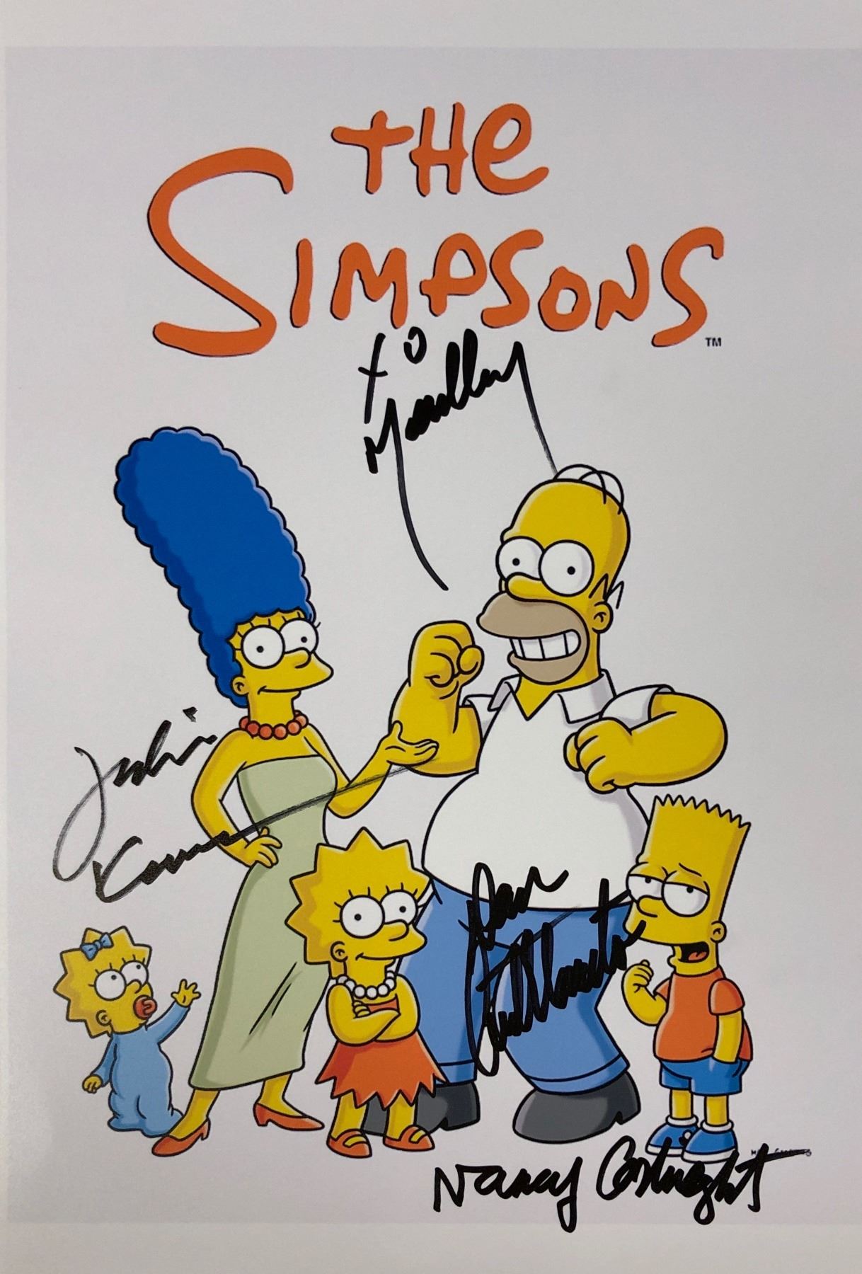 Simpsons Dan Castellaneta Autographed Photo