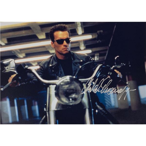 Terminator Arnold Schwarzenegger Autographed Signed Photo