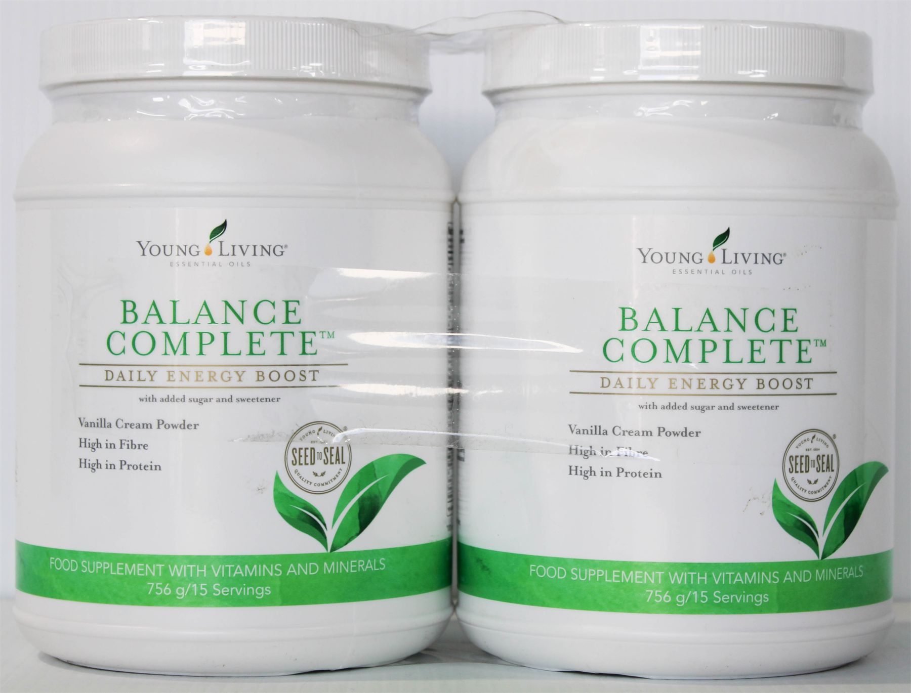 2 YOUNG LIVING BALANCE COMPLETE ENERGY BOOST POWDER