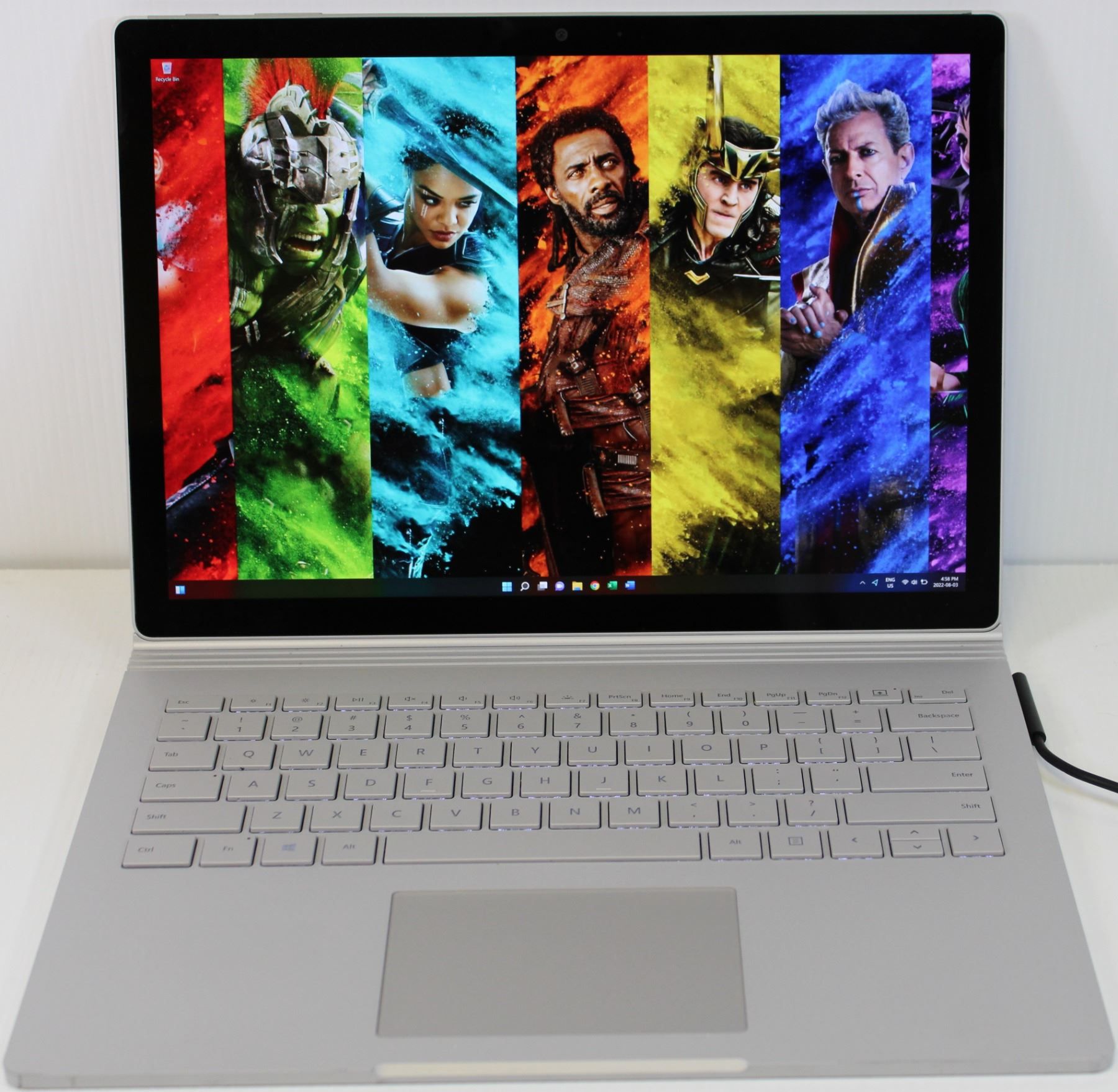MICROSOFT SURFACE BOOK 2 iNTEL i5 WINDOWS 11 PRO TOUCHSCREEN & FULL HI ...
