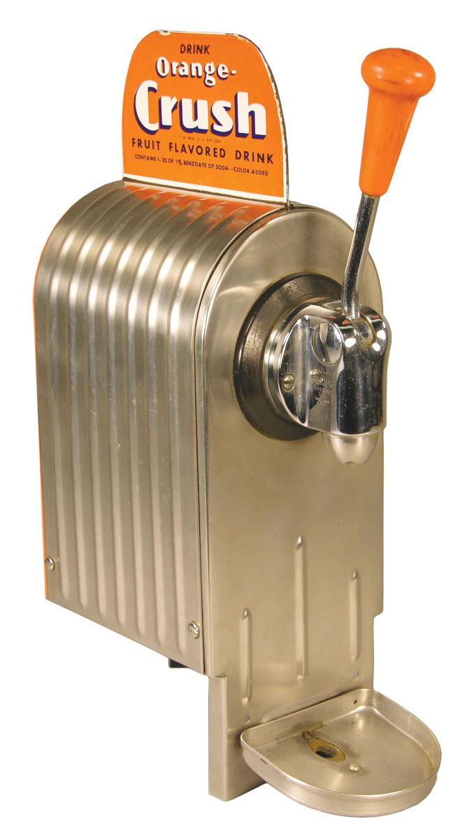 Orange Crush Fountain Dispenser