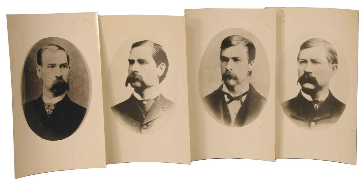 Four Early Photographs Of The Earp Brothers