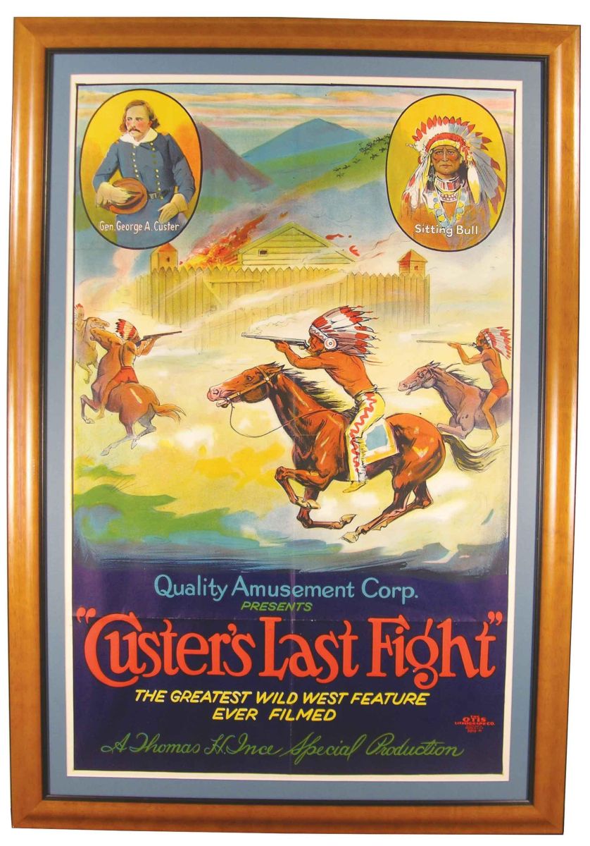Movie Poster "Custer's Last Stand". One sheet