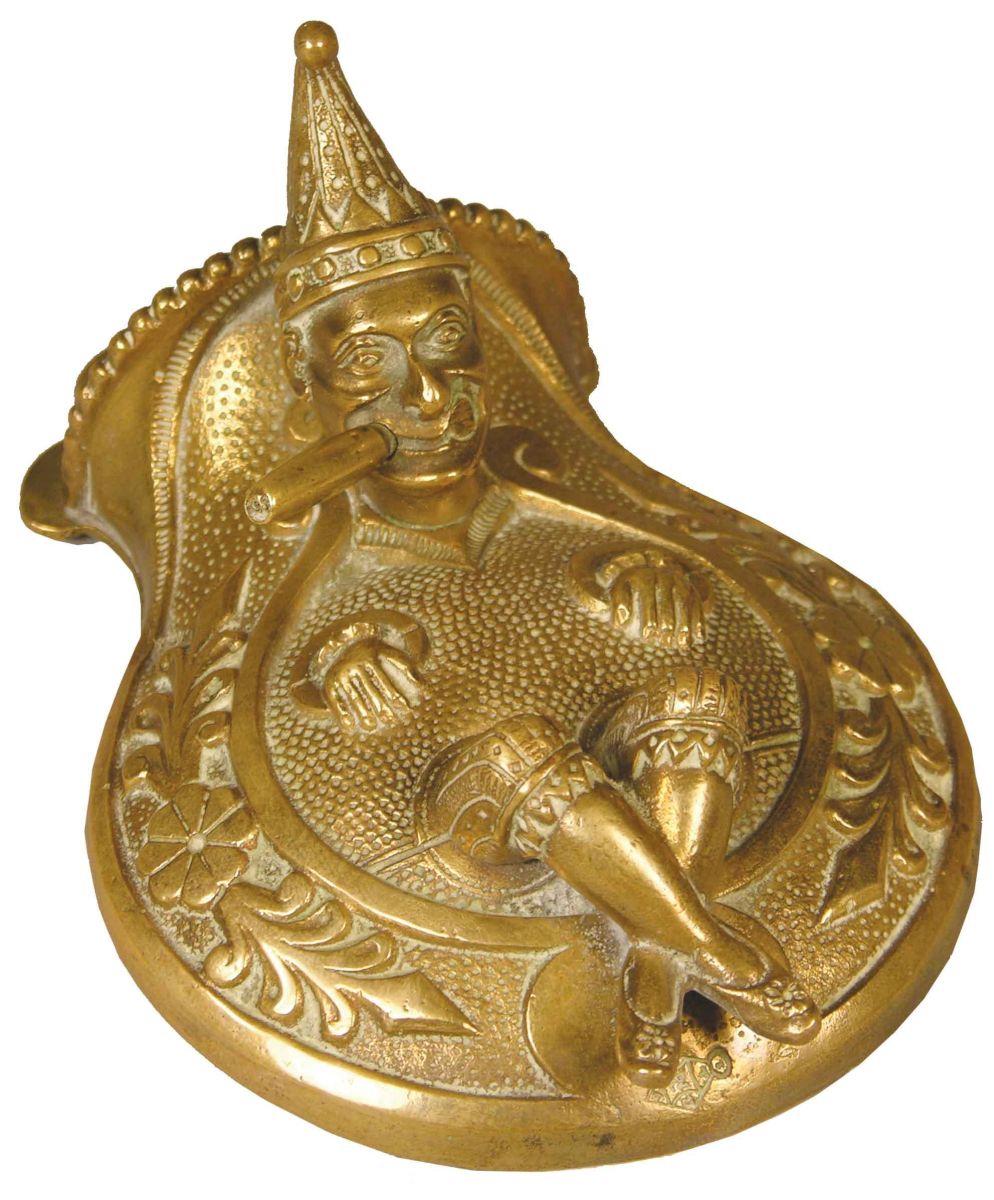 Punch Figure Brass Cigar Lighter
