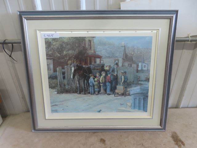 Armand Paquette ' The Rag Man' Signed Print 27 Armand Paquette ' The Rag Man' Signed Print 27