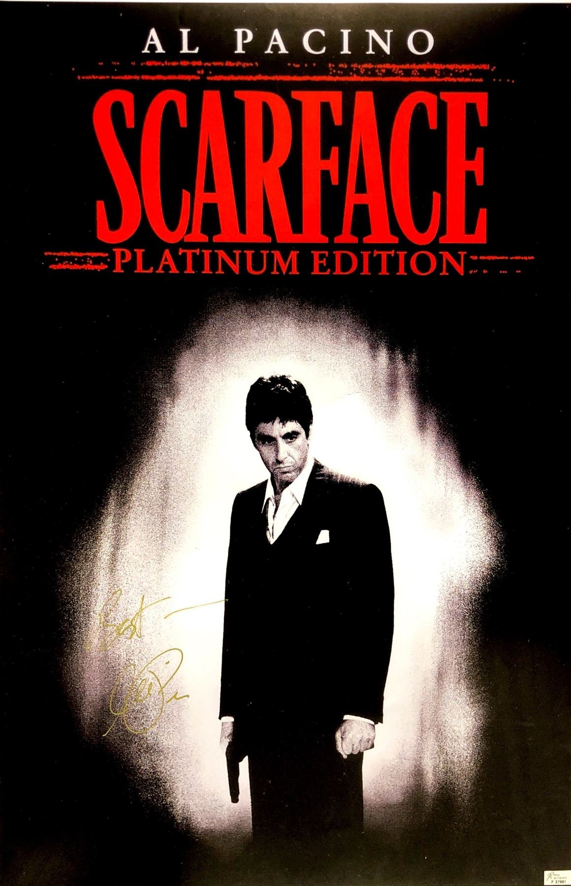 Autograph Signed Scarface Poster