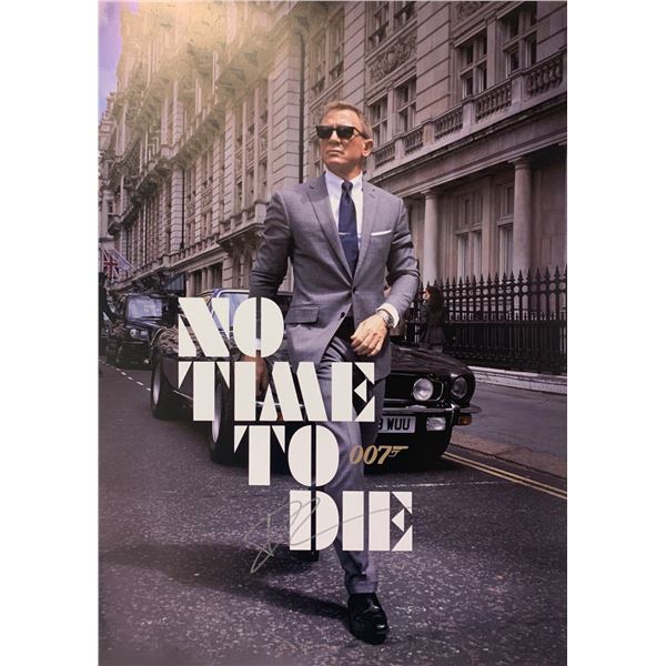 Daniel Craig Autograph Signed James Bond 007 Poster