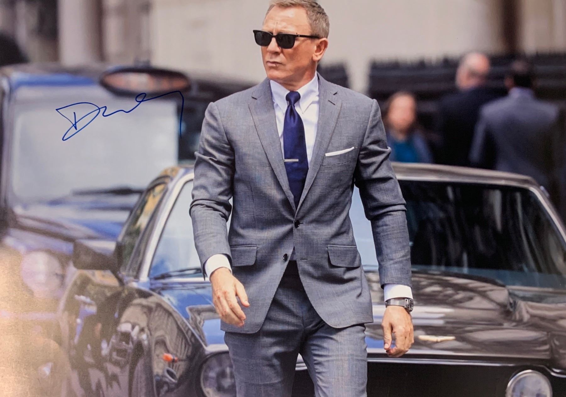 Daniel Craig Autograph Signed James Bond 007 Poster