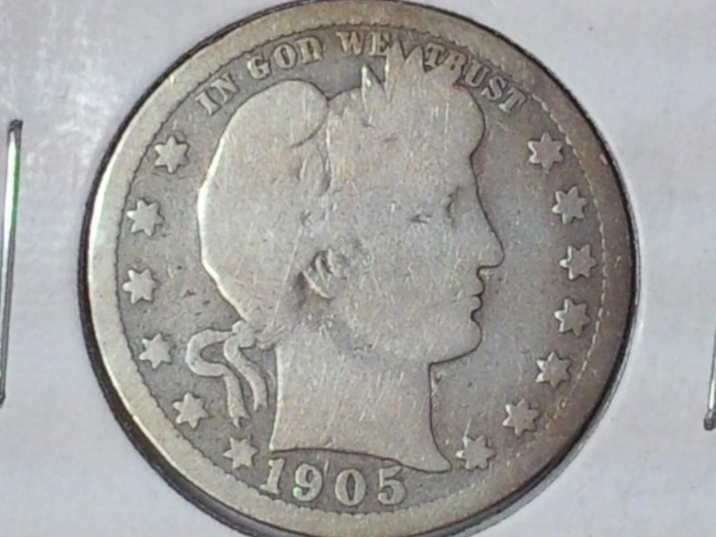 1905 Barber Quarter