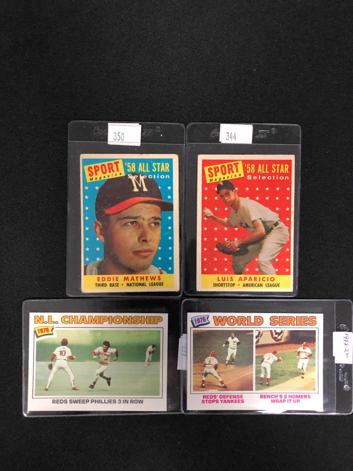 Vintage Baseball Card Lot