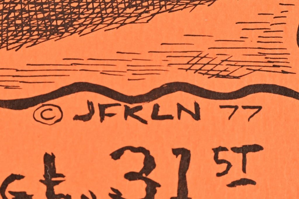 Armadillo Pumpkin Stomp Poster Jim Franklin 1977