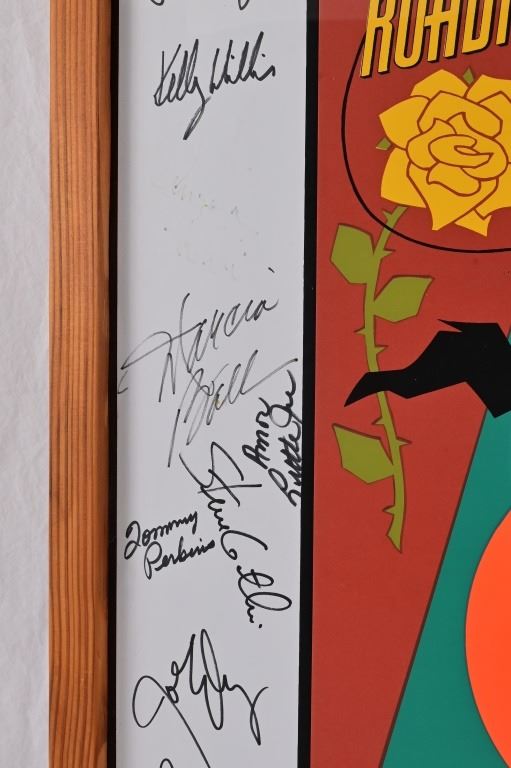 Autographed Texas Festival Poster Guy Juke