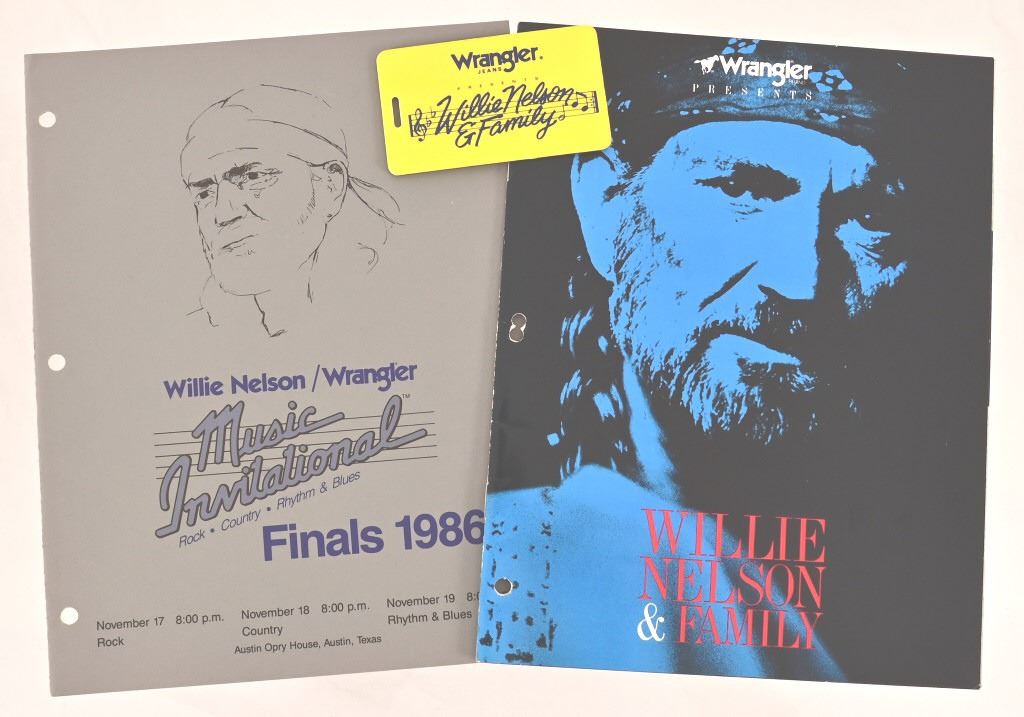 Willie Nelson 1986 Tour Memorabilia