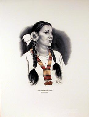 Douglas Weaver, And the Earth, Lithograph