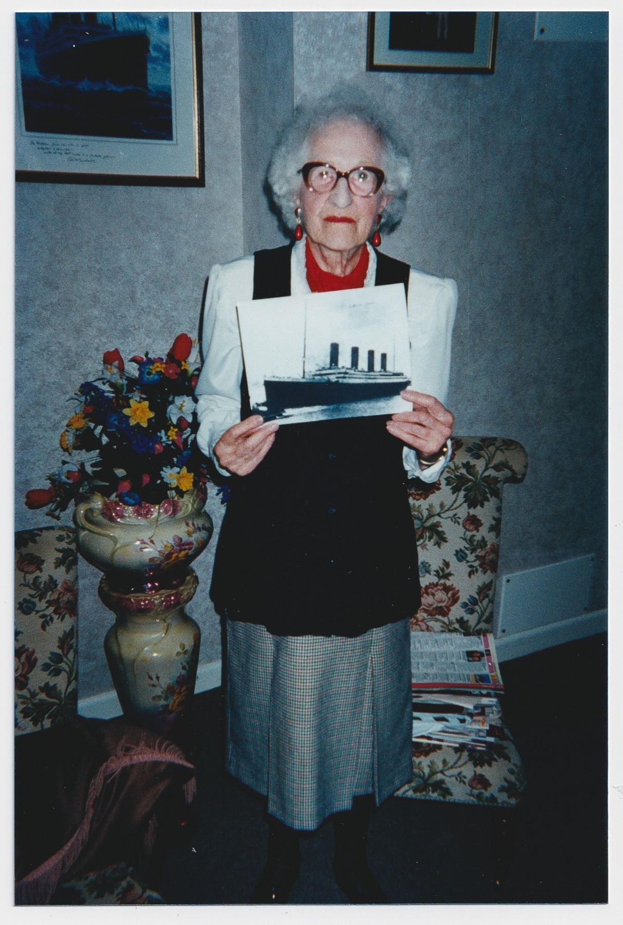 MILLVINA DEAN TITANIC SURVIVOR