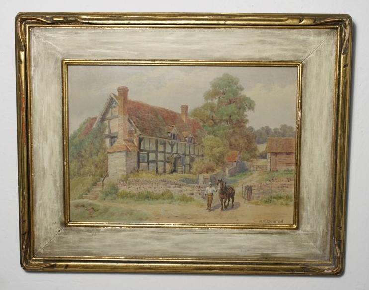 Alfred Robert Quinton (English, 1853-1954) "Dudging-Exhall" Shakespeare ...