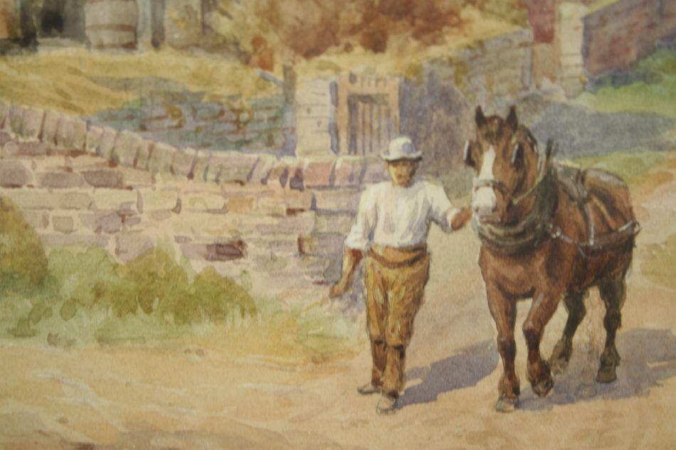 Alfred Robert Quinton (English, 1853-1954) "Dudging-Exhall" Shakespeare ...