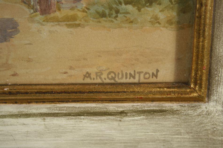 Alfred Robert Quinton (English, 1853-1954) "Dudging-Exhall" Shakespeare ...