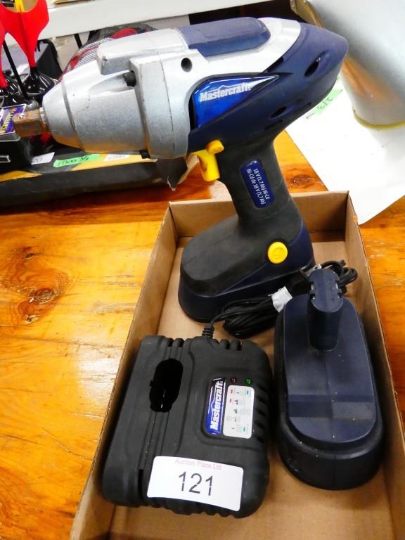 Mastercraft 18V battery-powered Impact Gun 1/2" Dr