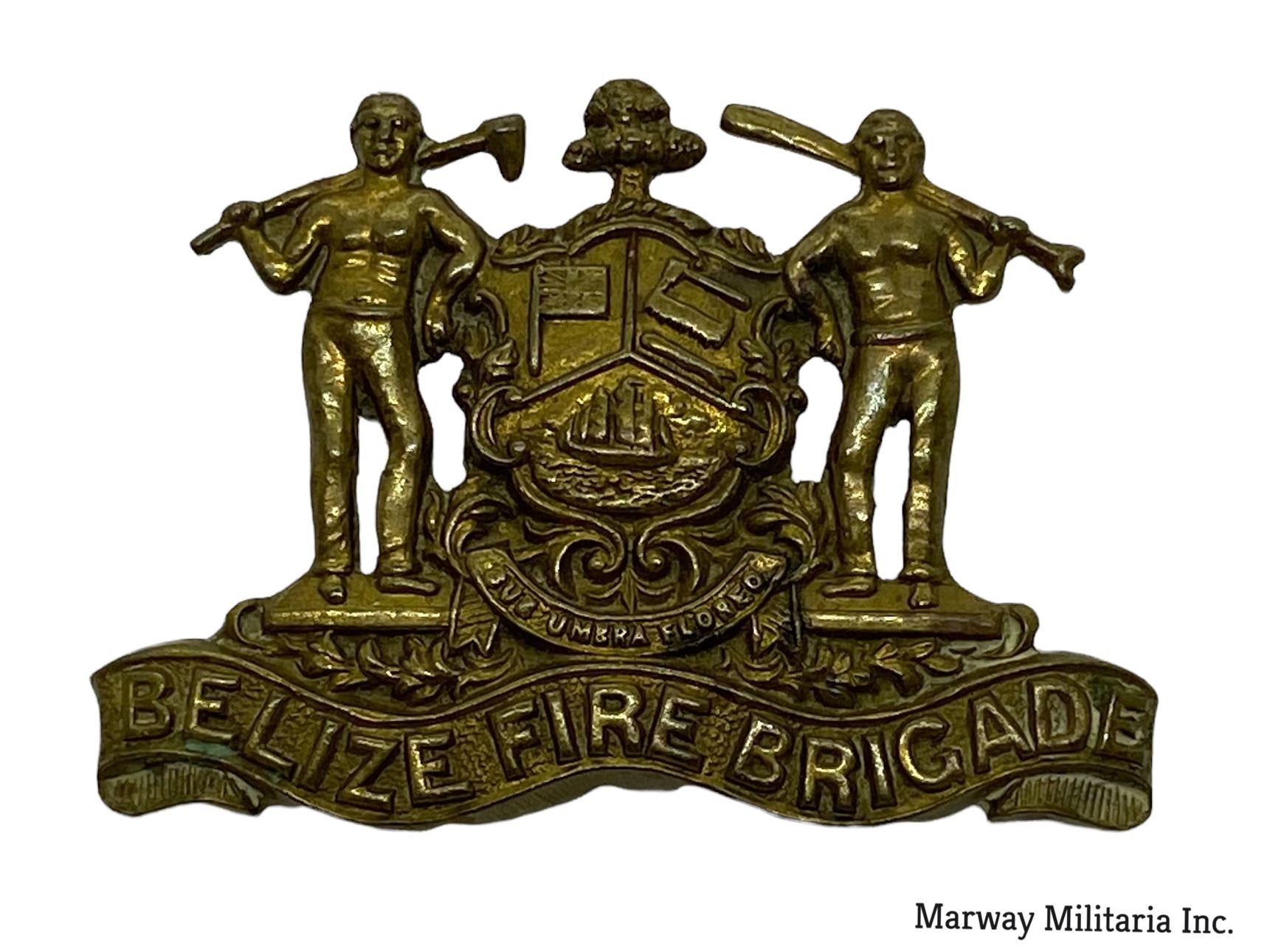 Belize Fire Brigade Cap Badge