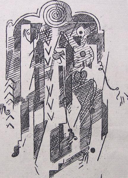 ALBERT GLEIZES Hand Signed Etching