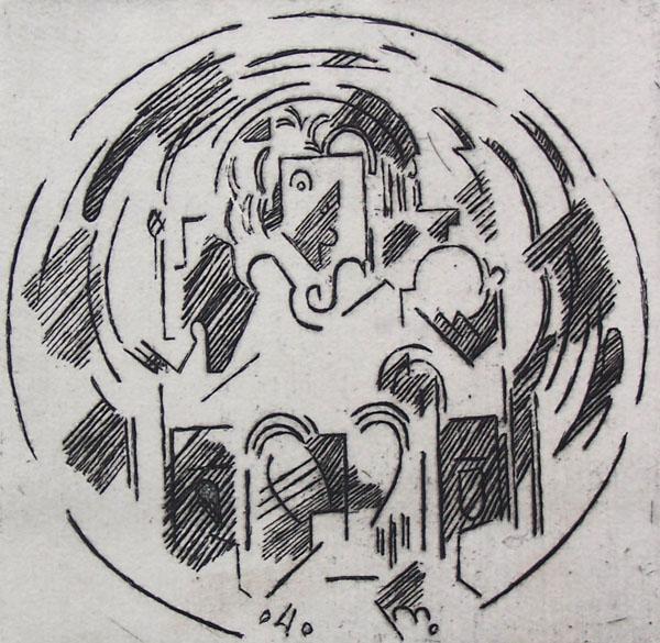 ALBERT GLEIZES Hand Signed Etching