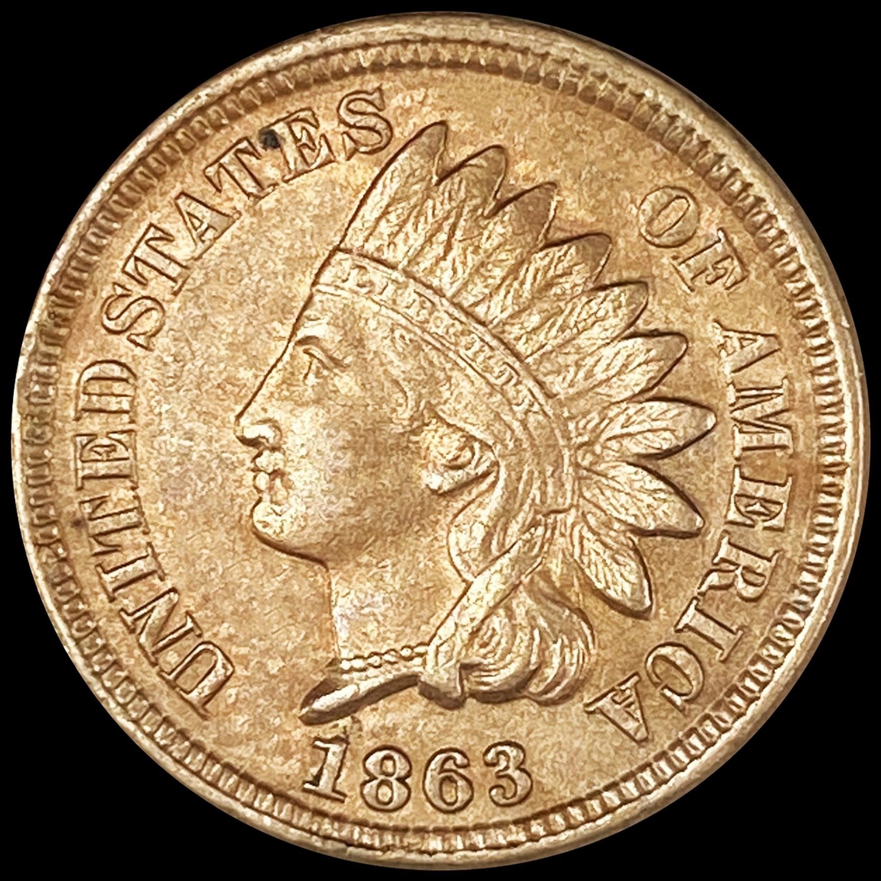 1863 Indian Head Cent UNCIRCULATED