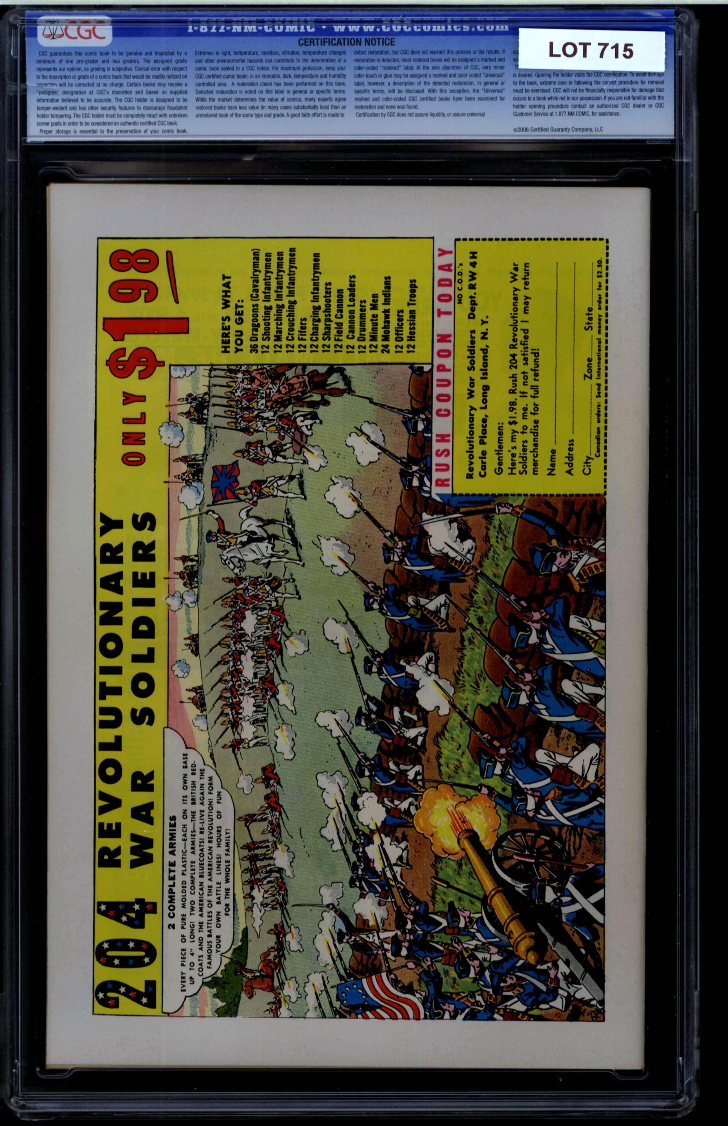 Adventure Comics #296 CGC 9.4 off-white to white pages