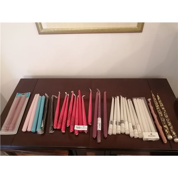 Large Assortment Of Candlesticks Beck Auctions Inc