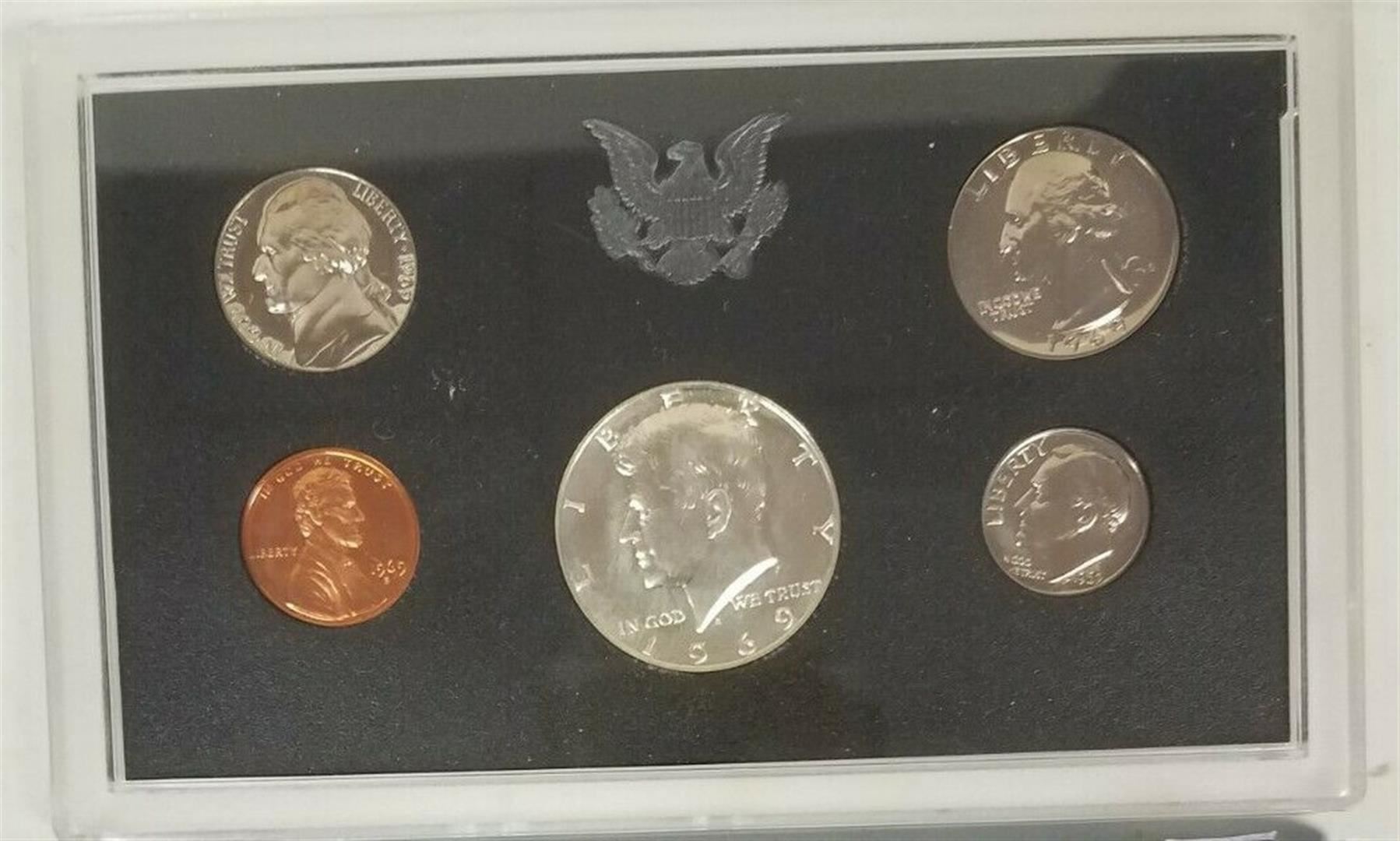 1969 Proof Coin Set