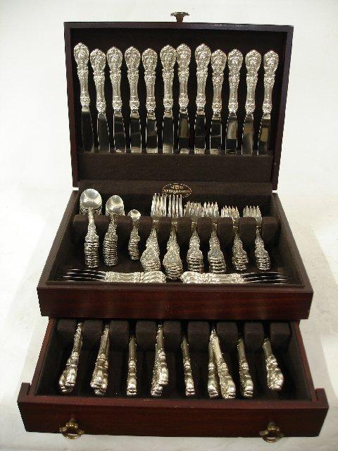 Francis 1st sterling silver flatware set