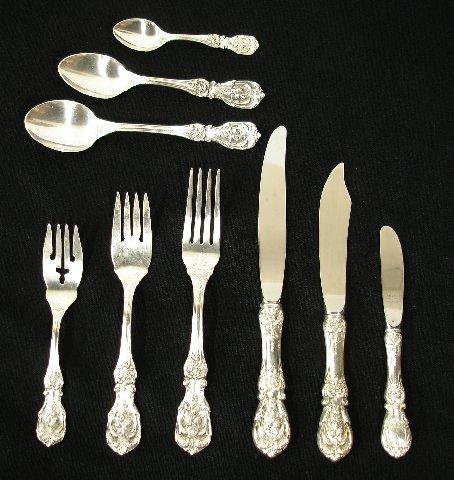 Francis 1st sterling silver flatware set