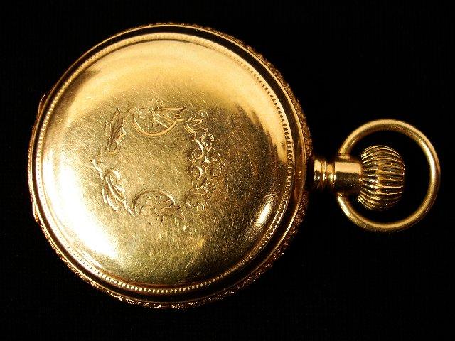 14kt gold American Waltham pocket watch