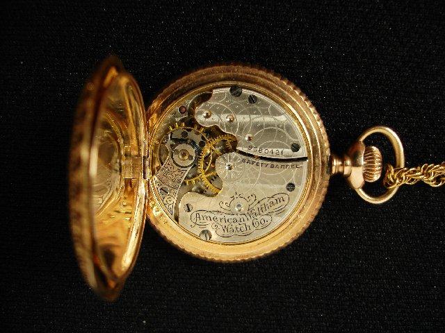 14kt gold ladies Waltham pocket watch