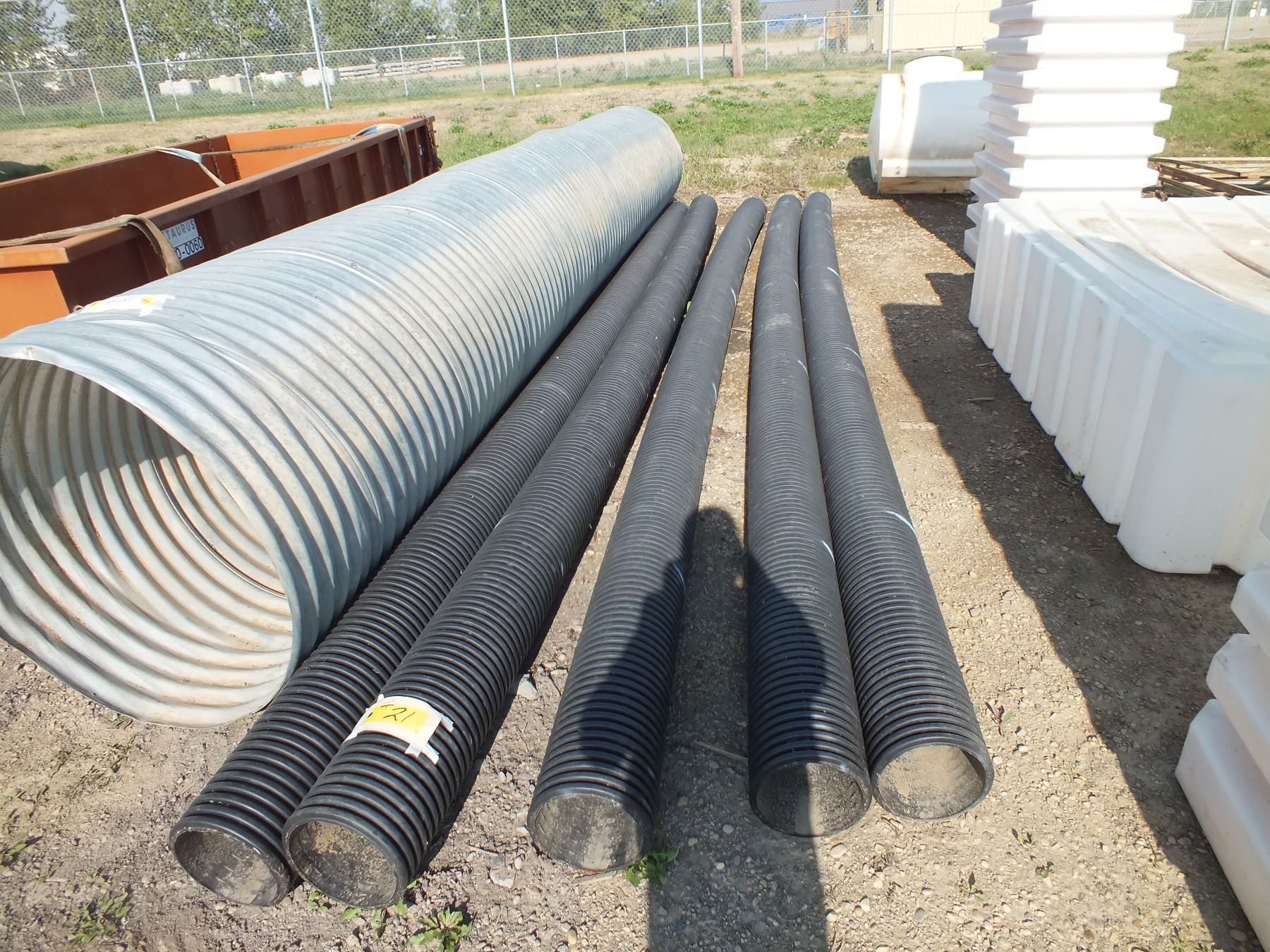 ABS Drainage Pipe & 36" Culvert