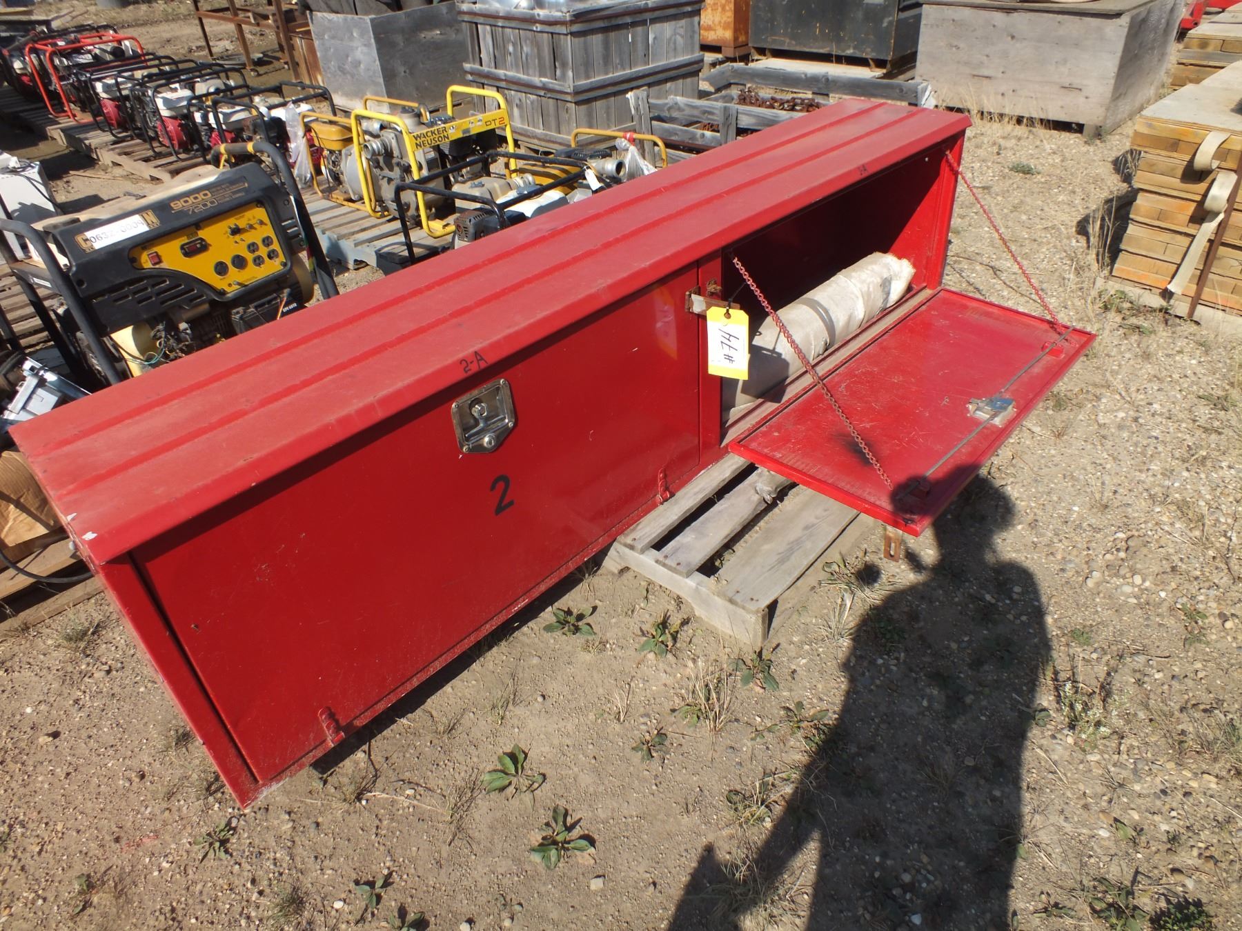 Drop Door Red Tool Box