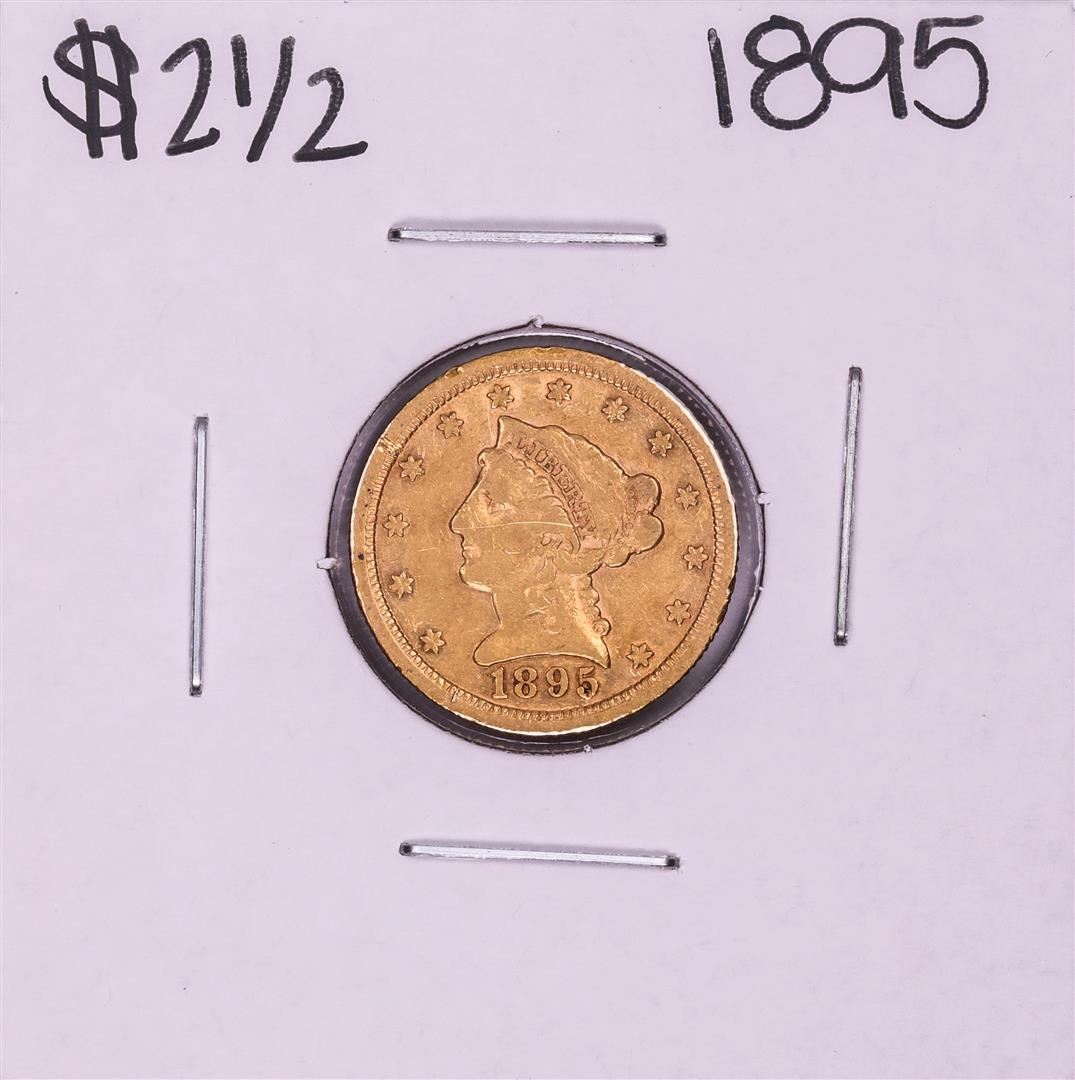 1895 $2 1/2 Liberty Head Quarter Eagle Gold Coin