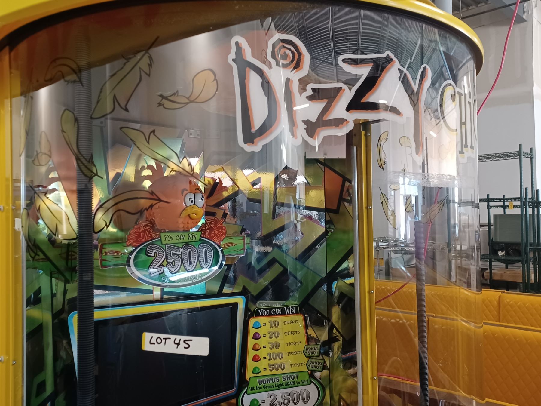 DIZZY CHICKEN - ARCADE GAME MACHINE (MODEL#: AAGM-DC-110V; S/N: 1188)