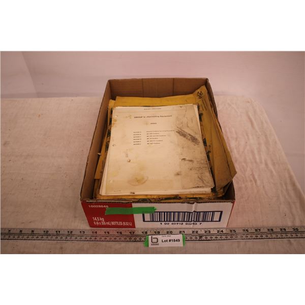 Box Of Massey Ferguson Booklets Bodnarus Auctioneering