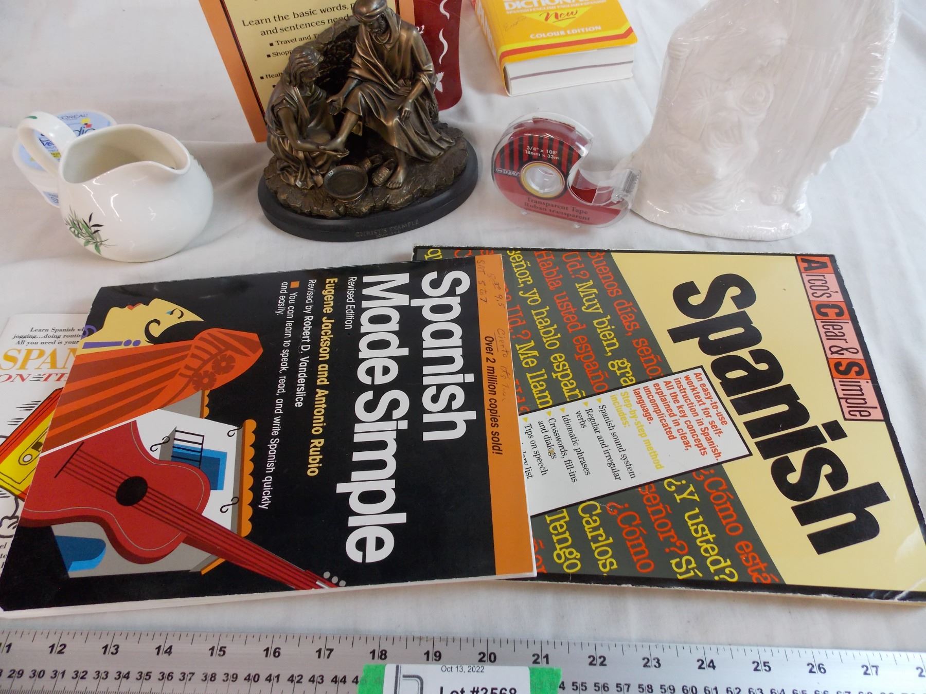 Learn To Read Spanish Books Statues Misc Bodnarus Auctioneering learn-to-read-spanish-books-statues-misc-bodnarus-auctioneering