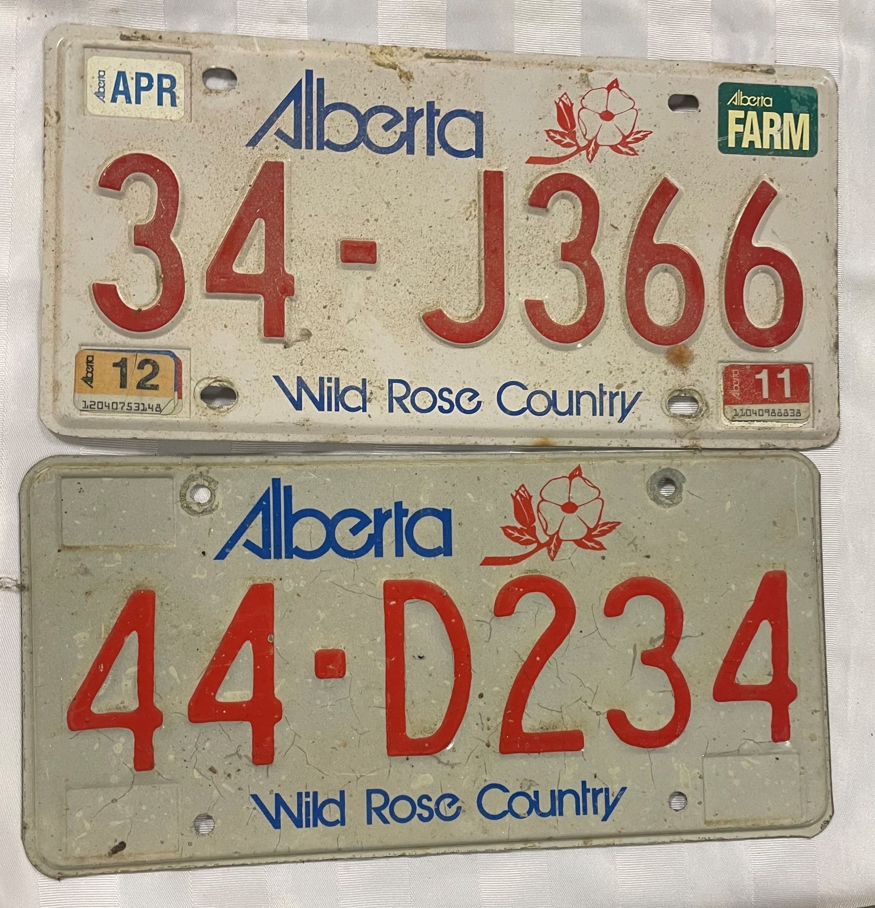 License Plate , Alberta