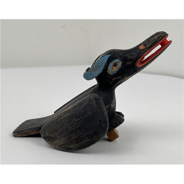 Haida Northwest Coast Indian Raven Finial