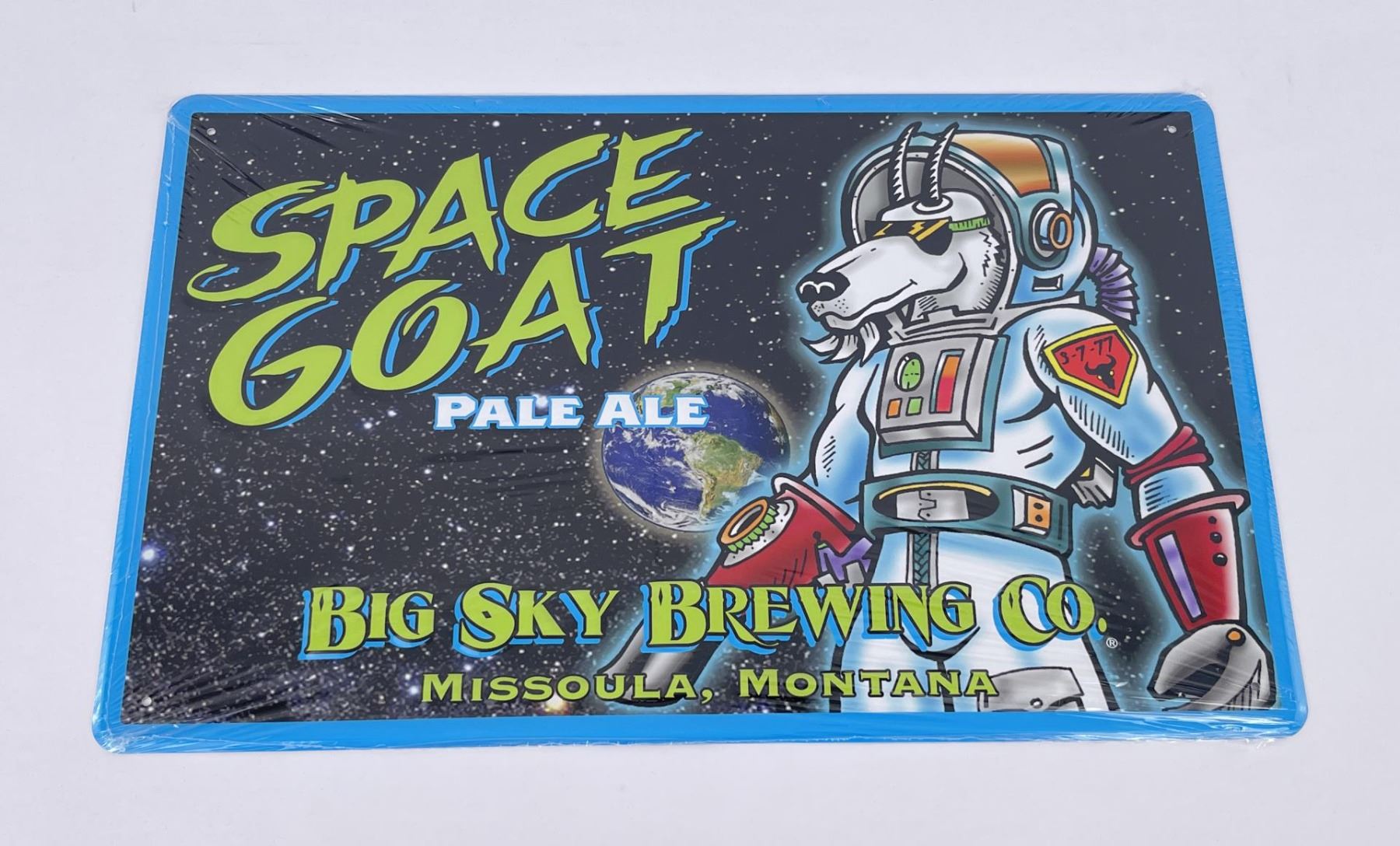 Space Goat Pale Ale Sign Big Sky Brewing
