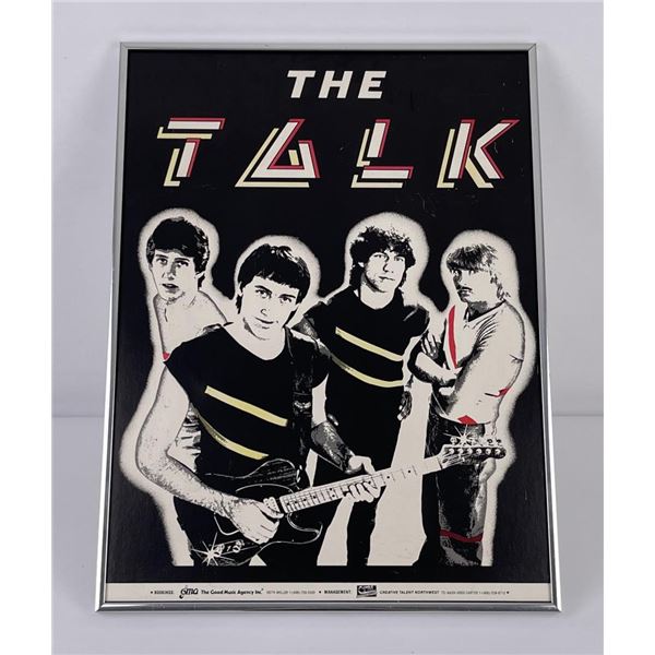 The Talk Missoula Montana Alt Rock Band Poster