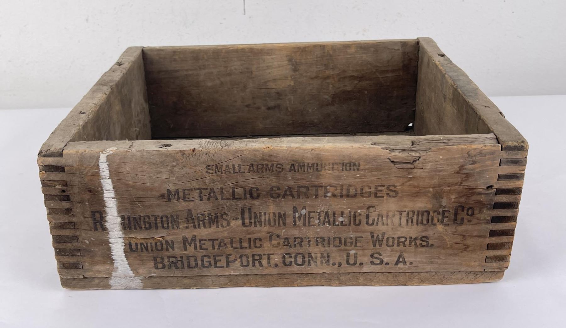 Remington UMC Wood Ammo Crate Box