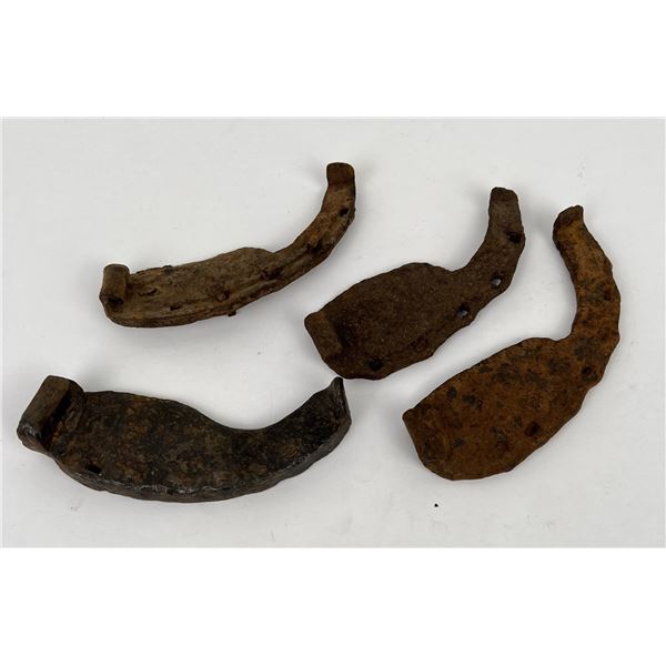 Collection of Antique Oxen Shoes