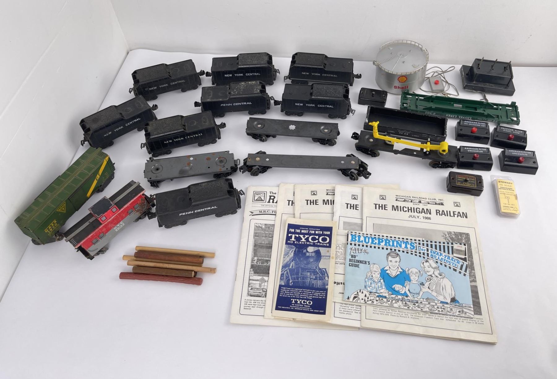 Collection of HO Scale Trains