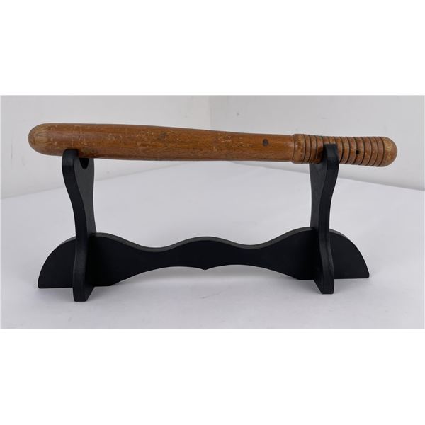 Antique Wood Police Billy Club Baton